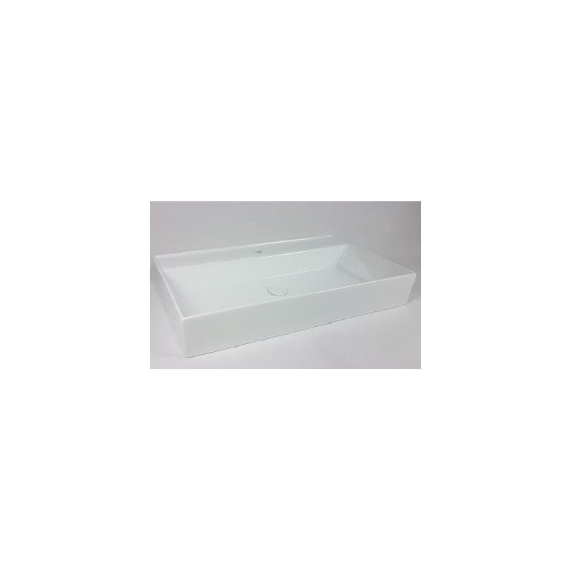 White Ceramic Like Basins