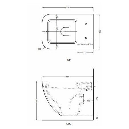 Ceramica Cielo Shui Comfort Toilets