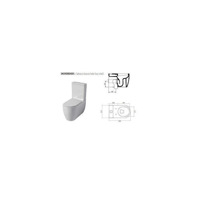 Disegno Ceramica Skip Toilets