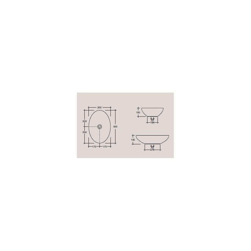 Vitruvit Boat Bathroom Basins