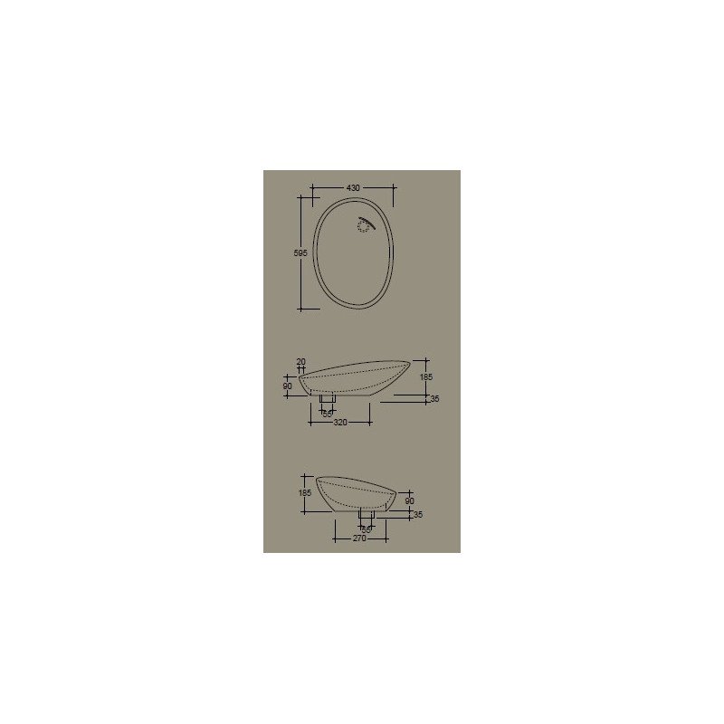 Vitruvit Biko Bathroom Basins
