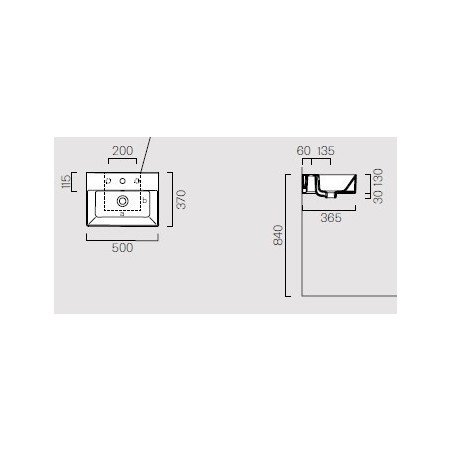 GSI Ceramica Kube X Basins